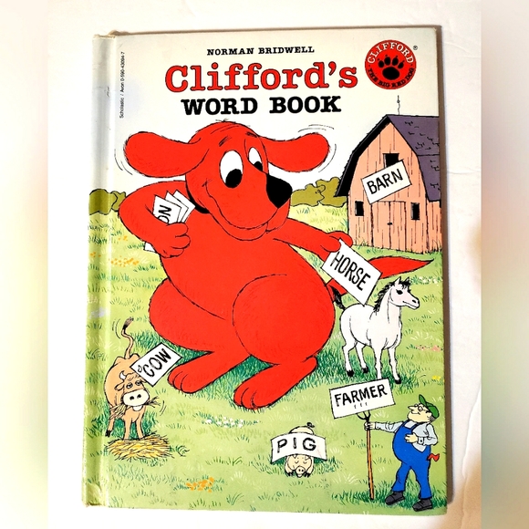 Scholastic | Toys | 99 Clifford The Big Red Dog Word Book Amazing ...